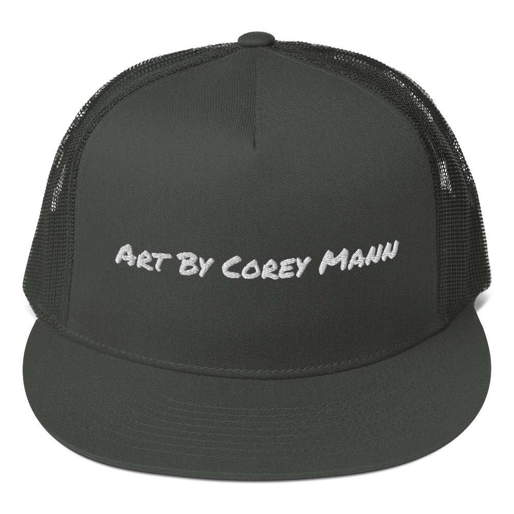 Trucker Cap ART BY COREY MANN SUPPORT – Mann Art